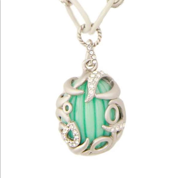 SAACHI | Jewelry | Saachi The Cage Aqua Necklace | Poshmark